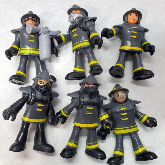Fisher-Price | Toys | Imaginext Firefighter Characters 6 Firemen ...